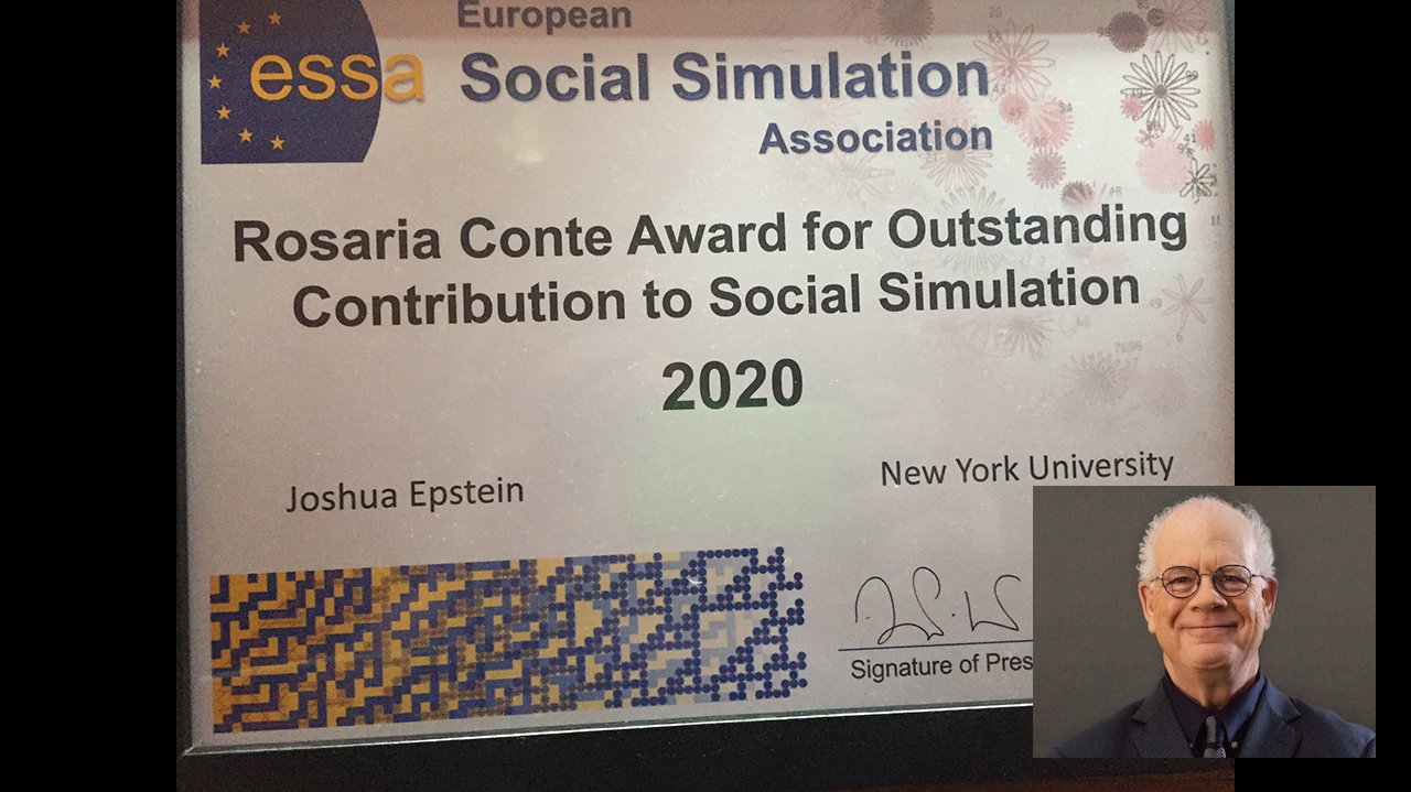 Joshua Epstein receives top award for social simulation | Santa Fe ...