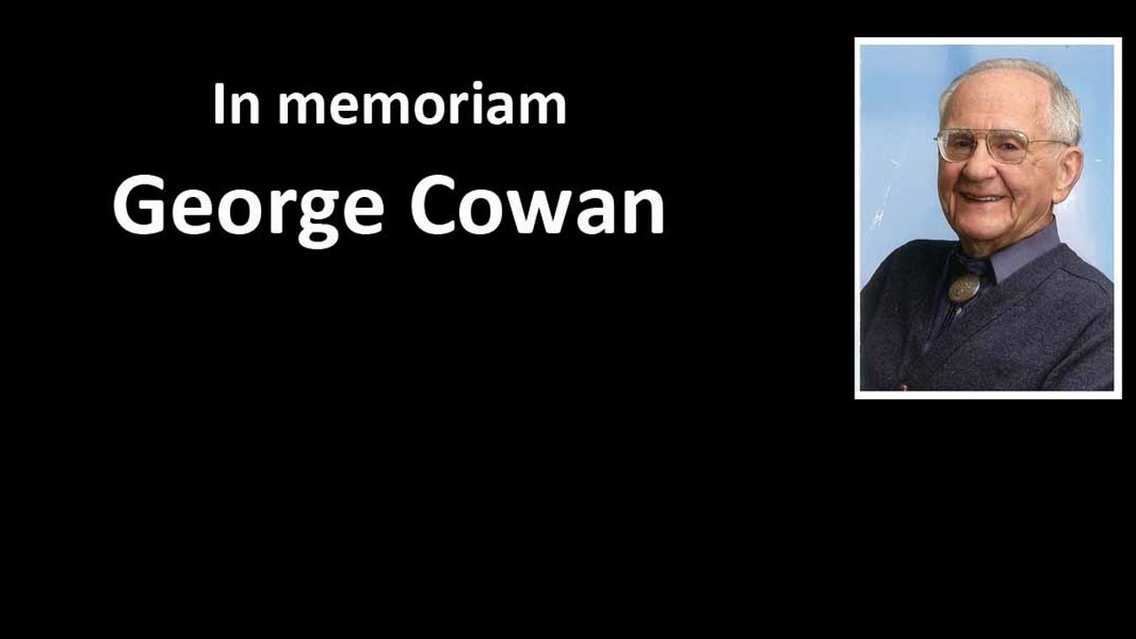 In memoriam: George Cowan | Santa Fe Institute